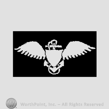 Mark with An anchor, two wings and a rectangle. | #959126