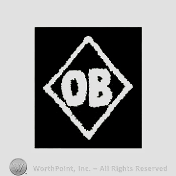 Mark with The letters "OB", a diamond and a | #959148