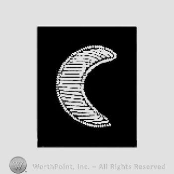 Mark with A crescent and a rectangle. | #959181