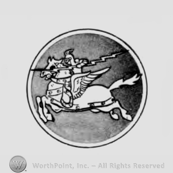 Mark with A disc, a knight in armor, a lightning | #964021