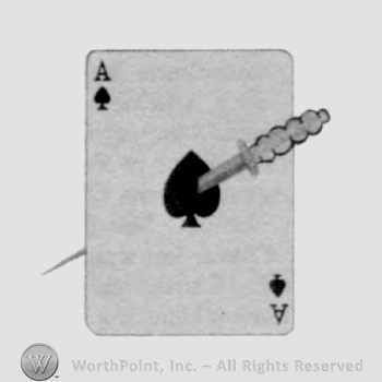 Mark with An ace of spades and a stiletto | #964099