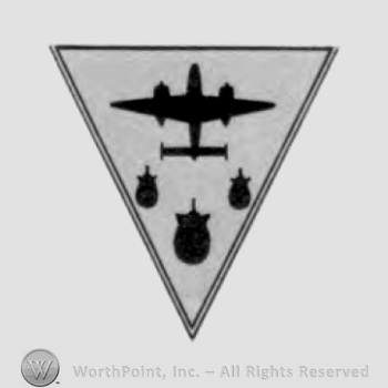 Mark with A triangle, an aircraft and three | #964471
