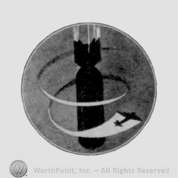 Mark with A disc, an aerial bomb and the | #964505