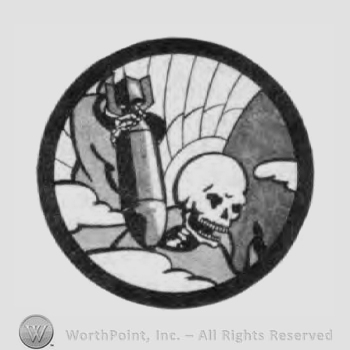 Mark with A disc, a winged skeleton, an aerial | #964558