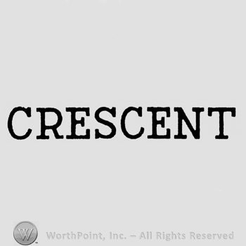 Mark with The word "Crescent". | #9730