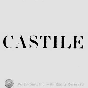 Mark with Castile written | #9731