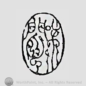 Mark with calligrapher, 1940, Shanghai, Han, | #975680