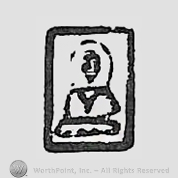 Mark with calligrapher, 1940, Shanghai, Han, | #975682