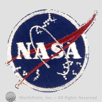 Mark with The word "NASA", a circle, stars and | #976786
