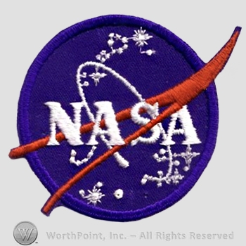 Mark with The word "NASA", a circle, stars and | #976789