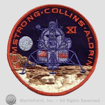 Mark with The words "ARMSTRONG COLLINS ALDRIN", | #976985