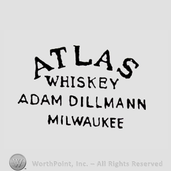 Mark with The text "ATLAS WHISKEY ADAM DILLMANN | #978341