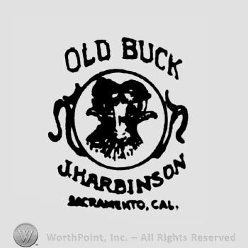 Mark with The text "OLD BUCK J. HARBINSON | #978854