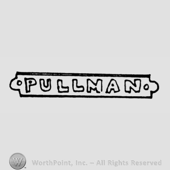 Mark with The word "PULLMAN" and a plaque design. | #978981