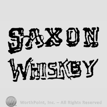 Mark with The text "SAXON WHISKEY". | #979050