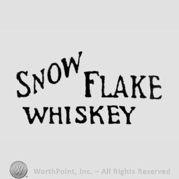 Mark with The text "SNOW FLAKE WHISKEY". | #979081