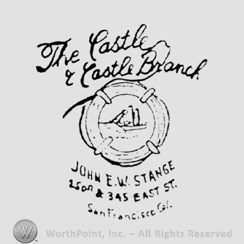 Mark with The text "The Castle & Castle Branch | #979130