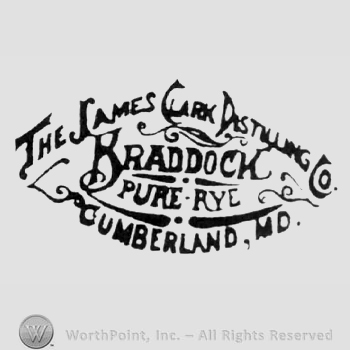 Mark with The text "THE JAMES CLARK DISTILLING | #979131