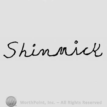 Mark with Shinnick hand written | #9802