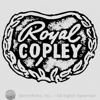 Mark with Royal written above Copley written in a | #9935